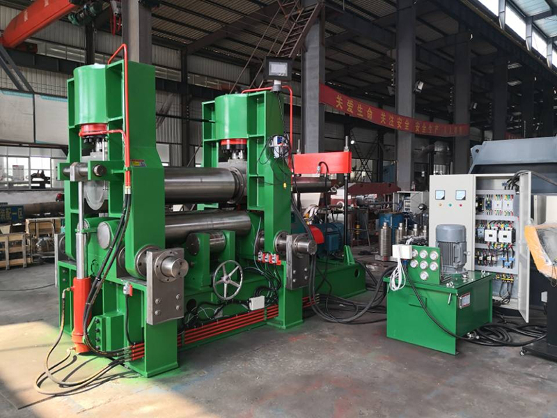 3 Roller Hydraulic Powermatic Plate Rolling Machine from China ...